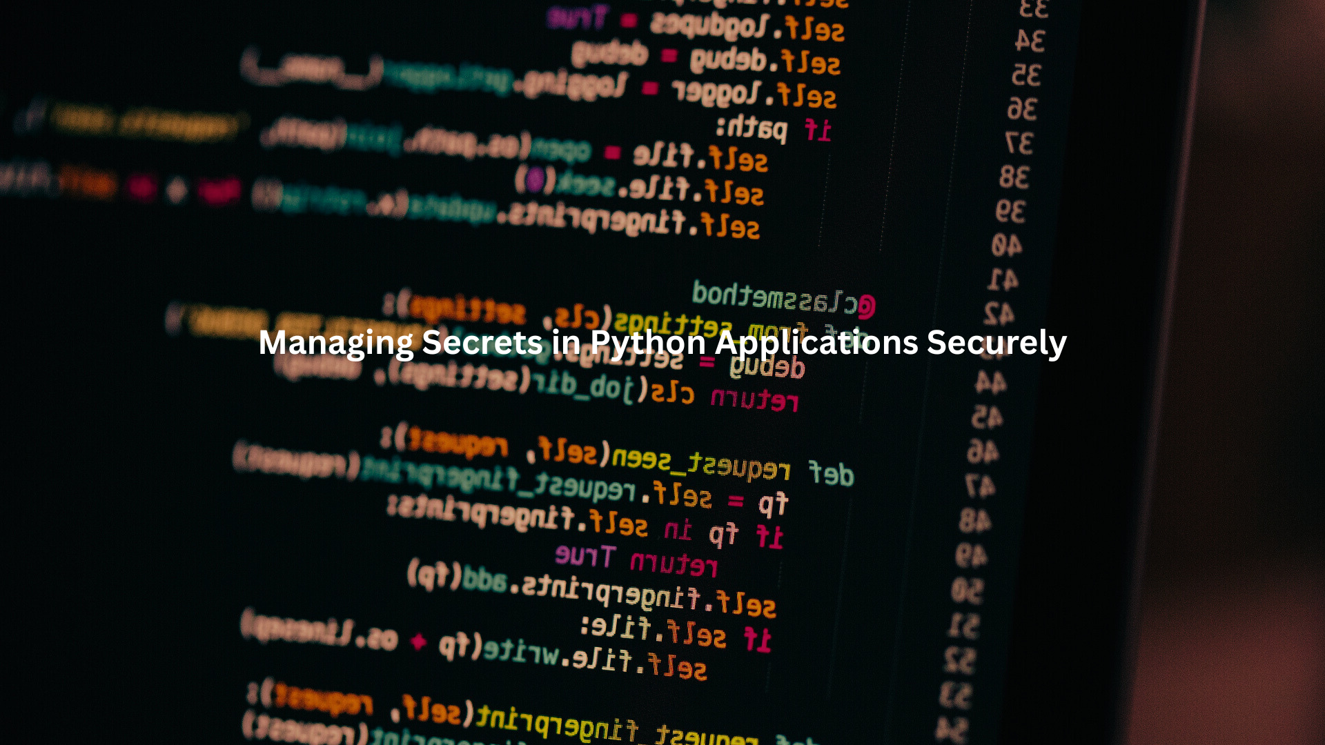 Python Secure Coding Best Practices Checklist Secure Coding Practices