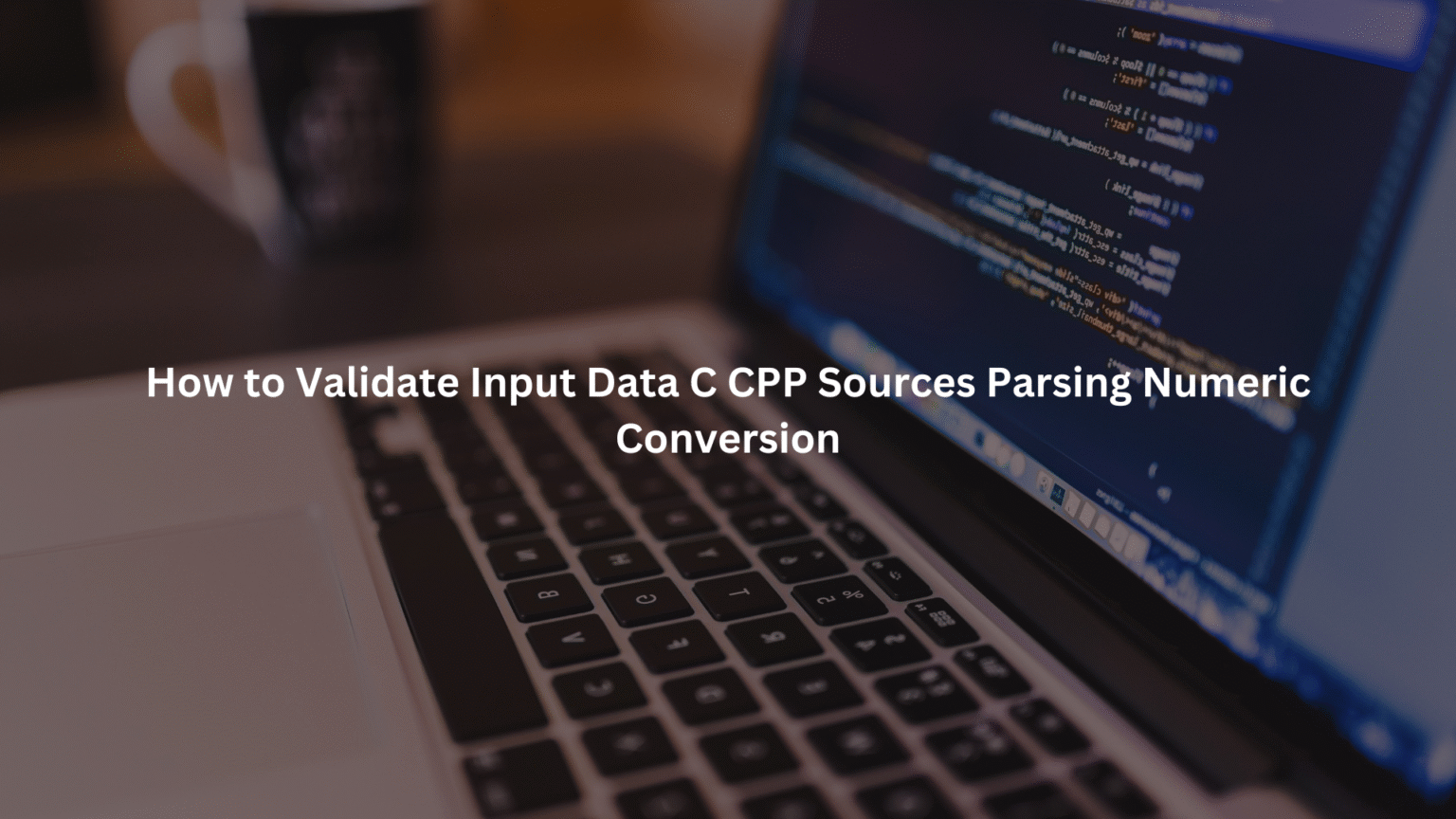 How to Validate Input Data C CPP Sources Parsing Numeric Conversion ...