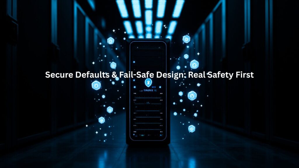 Secure Defaults & Fail-Safe Design: Real Safety First - Secure Coding ...